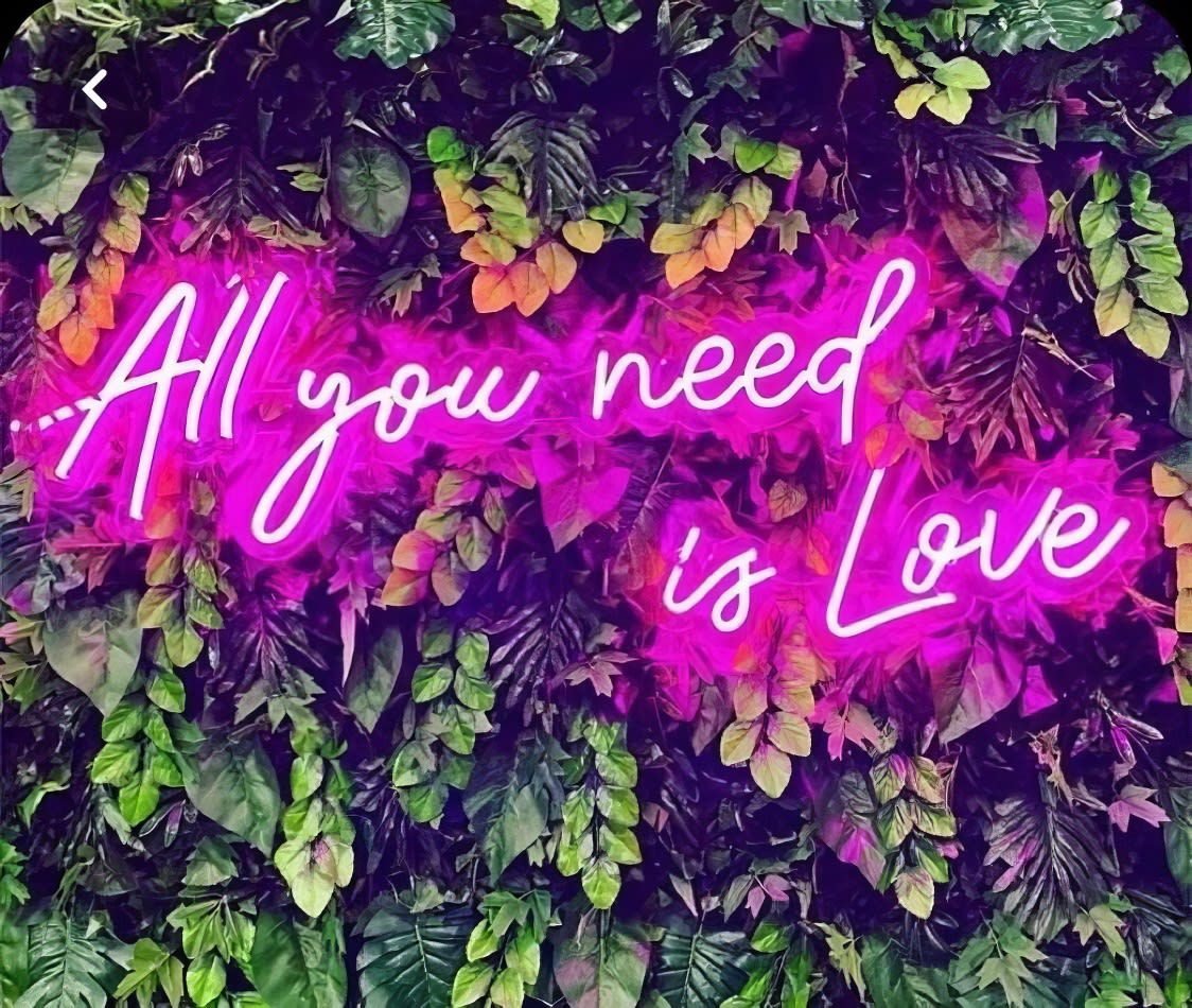 Neon sign hire- Light up signs for events