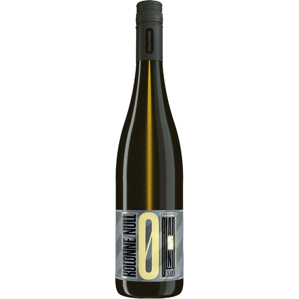 Kolonne Null White Riesling 2022. Non-Alcoholic Natural Wine