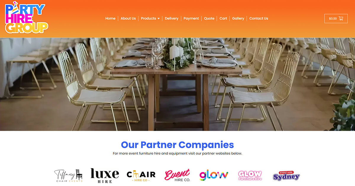 Our Partners | Party Hire Group