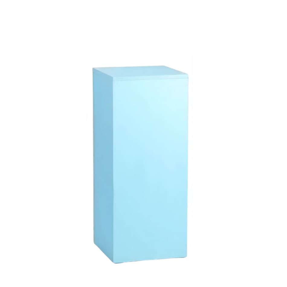 Plinth hire- Blue plinths in Sydney