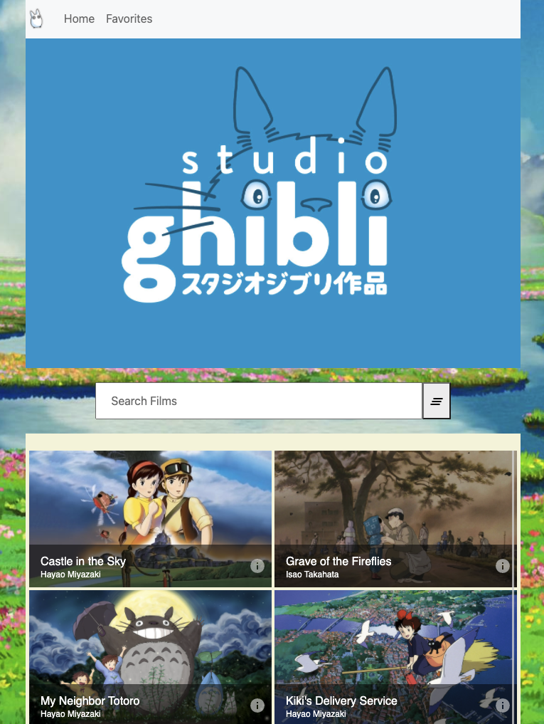 GitHub - oraweechan/studio-ghibli-database