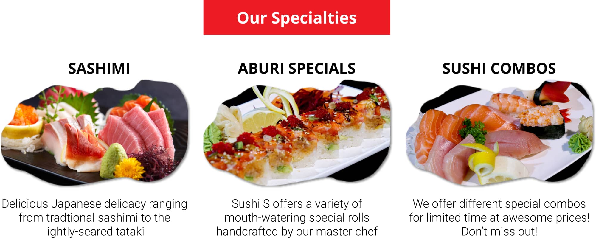 Sushi S | Japanese Restaurant in Burnaby | Order Online