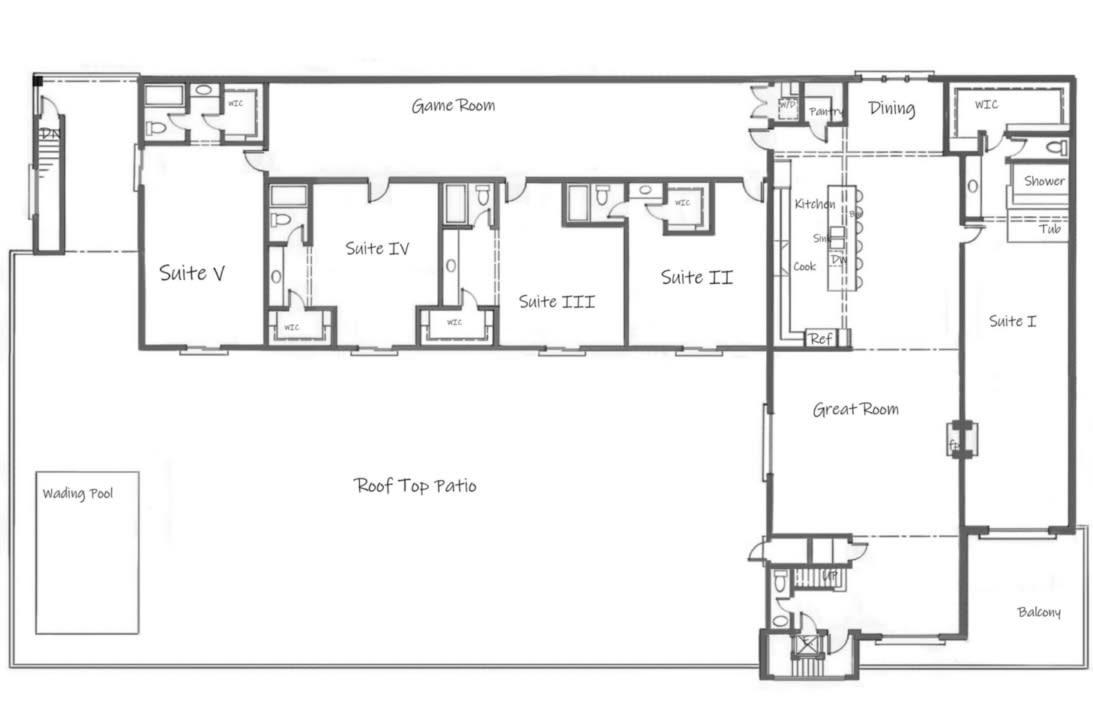 Firehouse Plan - Unique House Plans