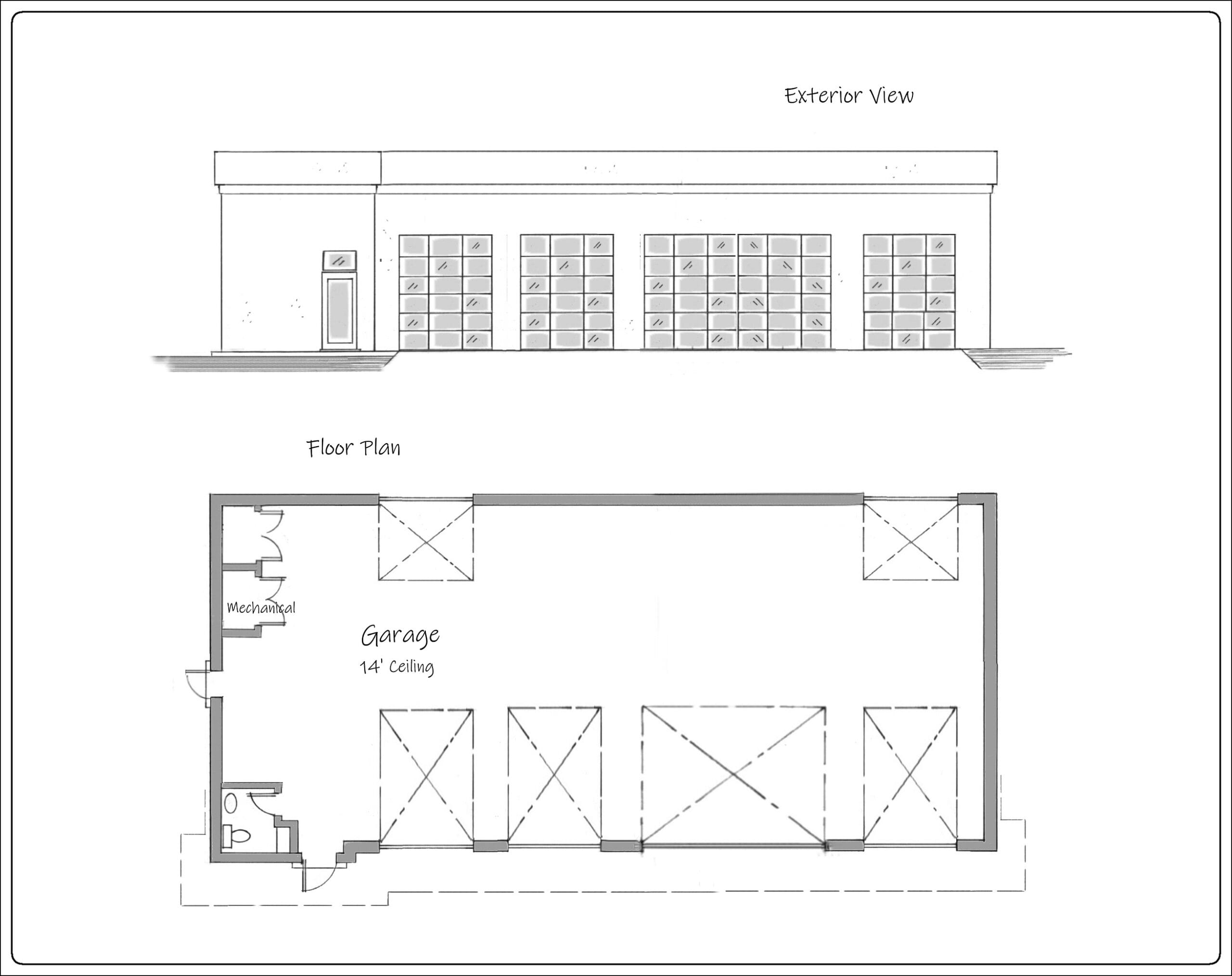 Monster Garage Plan - Unique House Plans