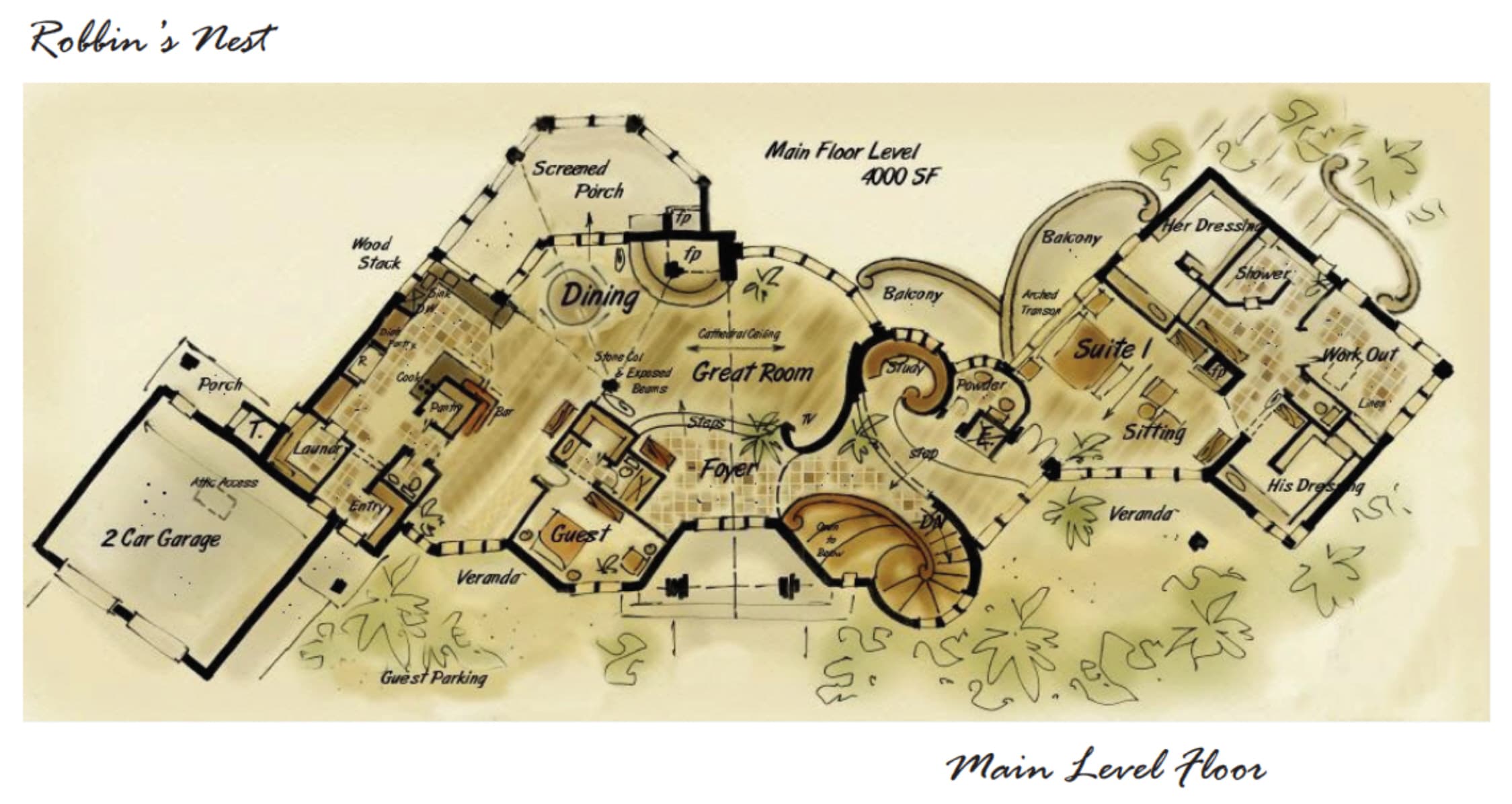 Grand house plan, Unique house plans exclusive collection