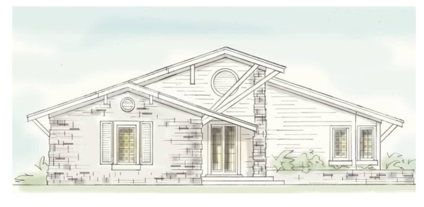 Patio home plan, Unique house plans exclusive collection