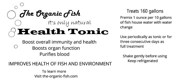 Health Tonic Remedy the organic fish natural remedies and more