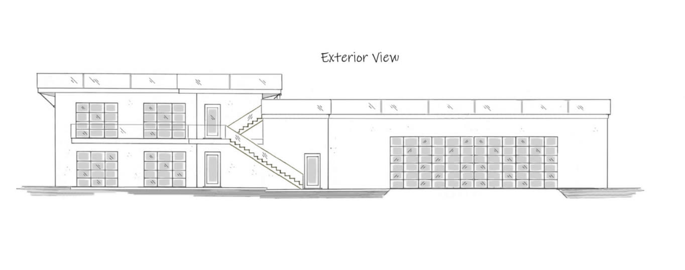 Hanger House Plan - Unique House Plans