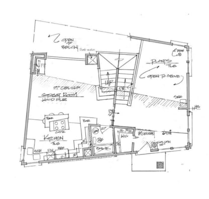 Studio house plan, Unique house plans exclusive collection
