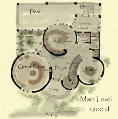 Castle house plan, Unique house plans exclusive collection