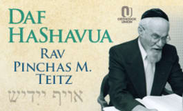 Beitzah 4b - Itmar Sh'nei Yamim Tovim Shel Rosh Hashanah - Daf HaShavua in Yiddish