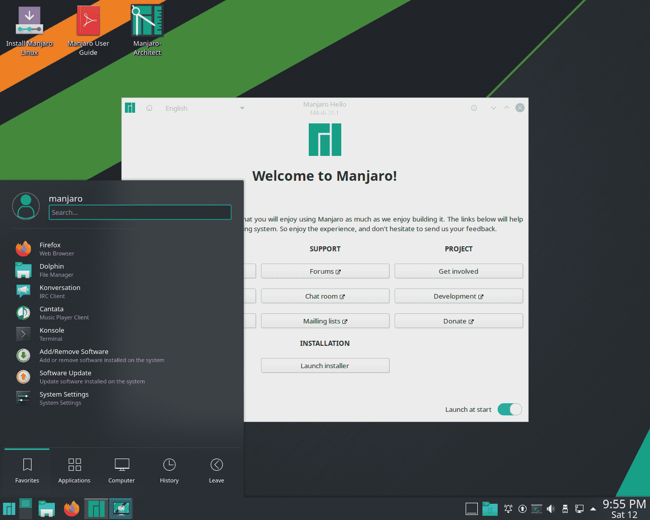 Manjaro Linux Operating System
