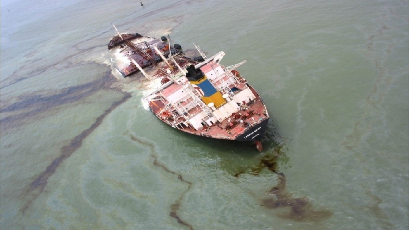 Spill Journal: MV Tasman Spirit | Knowledge Hub
