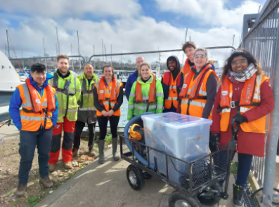 OSRL Participates in Plastic Recovery Training at Shamrock Quay | OSRL News
