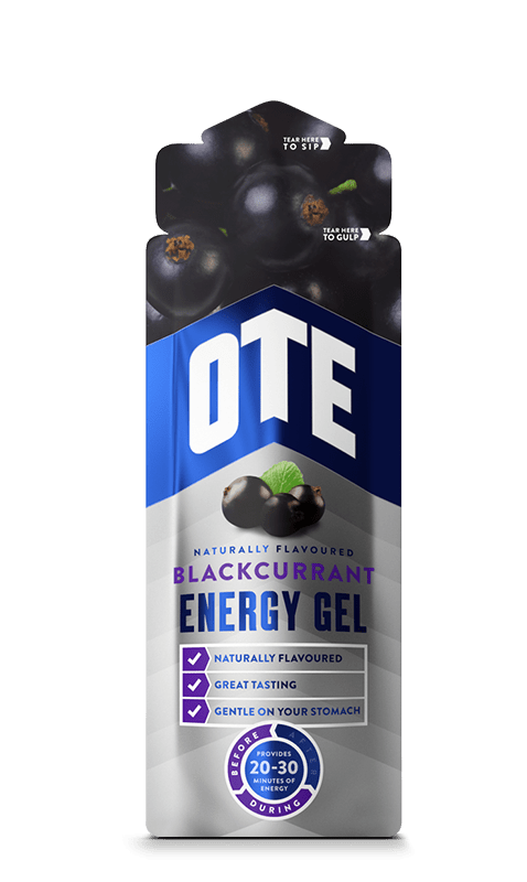 OTE Sports natural blackcurrant energy gel - made with real fruit juice!