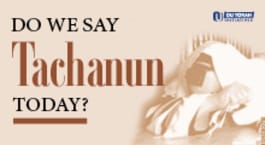 All About Tachanun - Do We Say Tachanun Today? - OU Torah