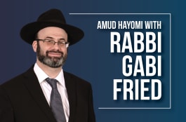 Yoma 15a - Amud Hayomi with Rabbi Gabi Fried - OU Torah