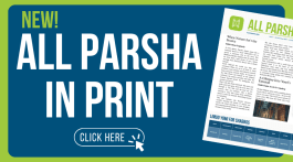 Mikeitz 5786 - All Parsha In Print - OU Torah