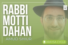 Today's amud Yoma 27b By: Rabbi Dovid Kronglas - Rabbi Motti Dahan Amud ...