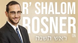 Rav Shalom Rosner: The Depth & Delight of Rosh Hashana - Rabbi Shalom ...
