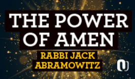 Saying Amen With Focus - The Power of Amen - OU Torah