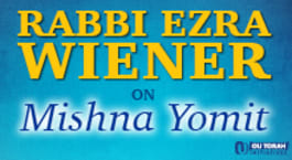 Keilim 5:7-8 - Rabbi Ezra Wiener on Mishna Yomit - OU Torah