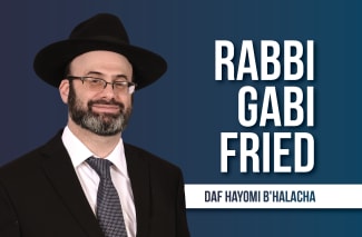 Rabbi Gabi Fried Daf Yomi B'Halacha