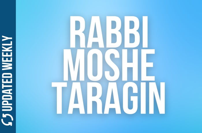 Rabbi Moshe Taragin on the Parsha