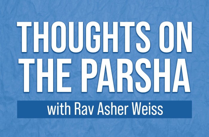 Thought On The Parsha With Rav Asher Weiss