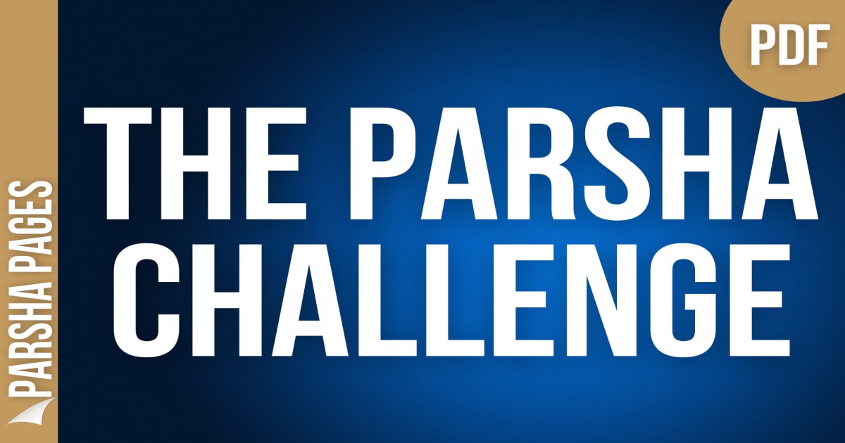 The Parsha Challenge