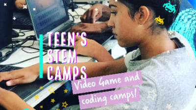 TEENS – Video Game Design & Coding Camp (5 Days) | The Cube STEM Camps