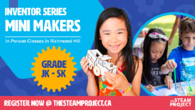 Inventor Series: MINI MAKERS (JK & SK) | The STEAM Project