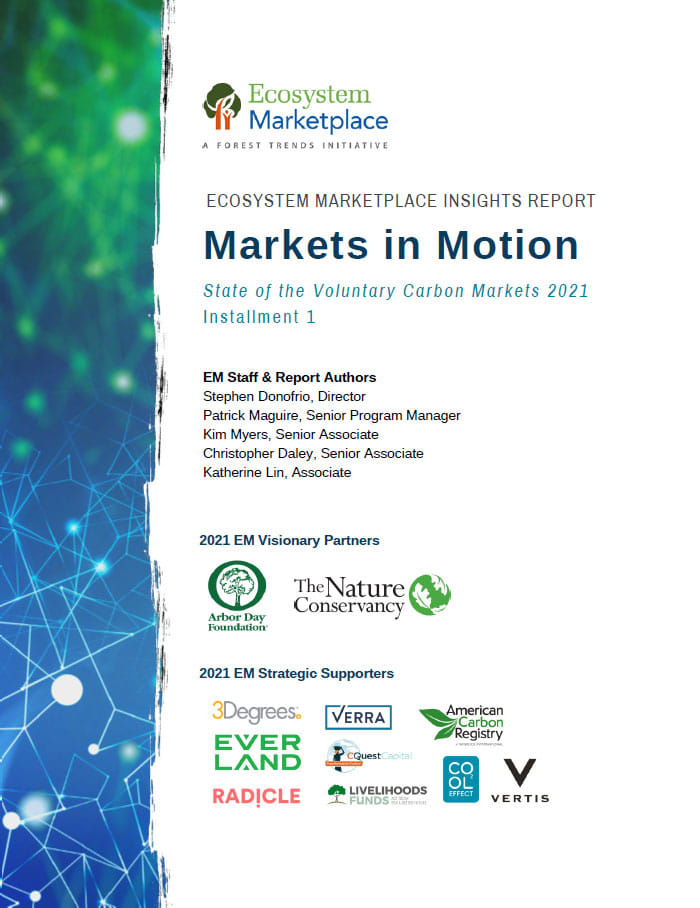 Voluntary Carbon Market - Reports - OurOffset™ - Go Green Live Green Work Green
