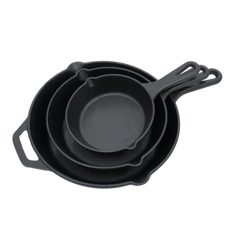 Fireside 3 Skillet Cast Iron Set | 1016786 | Outdoor Warehouse