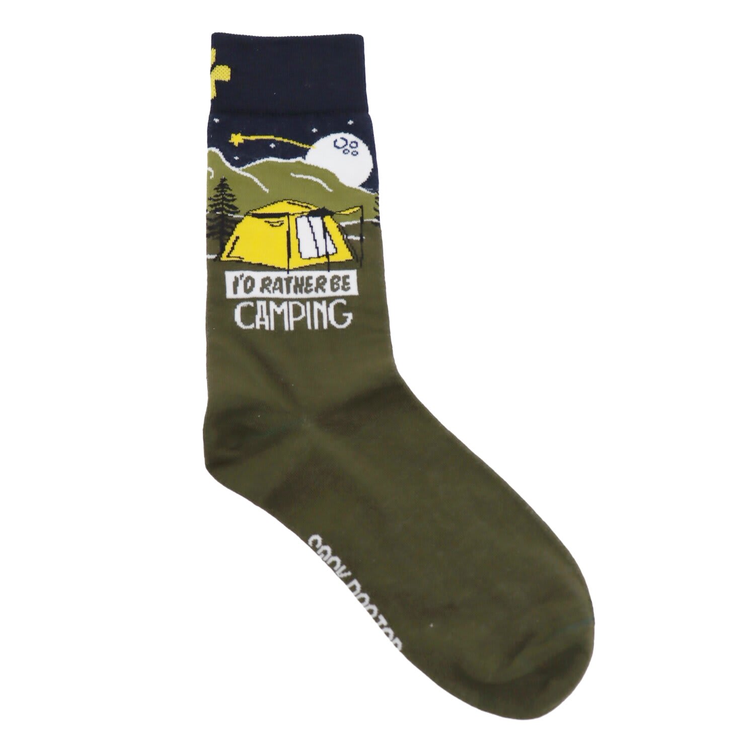 Sock Doctor Happy Camper Sock | 1018086 | Outdoor Warehouse