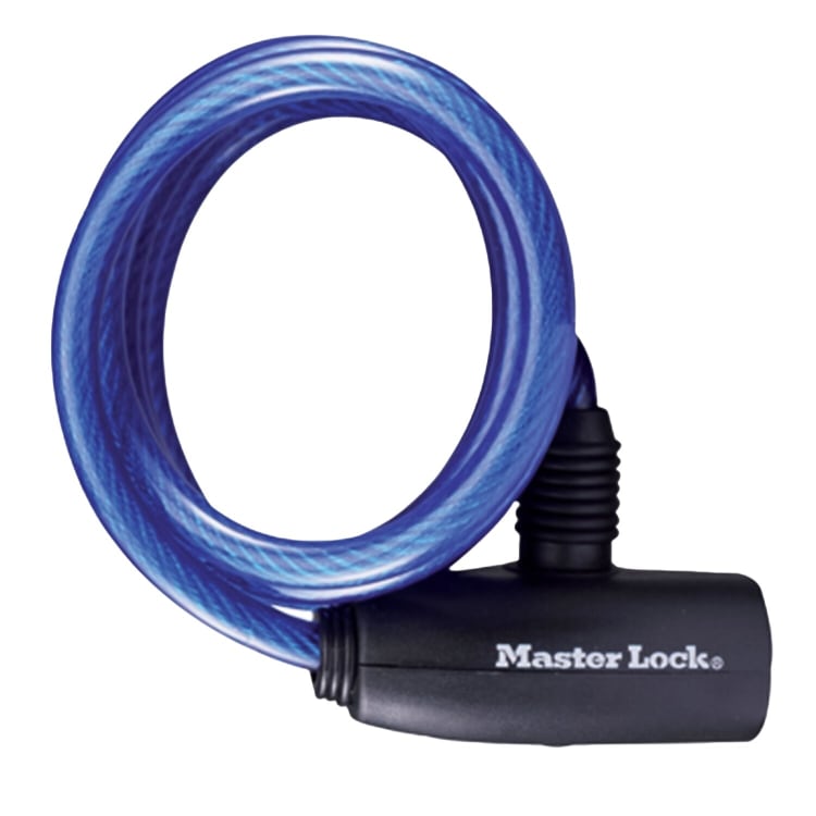 MasterLock Bicycle Self Coiling Lock | 1003074 | Outdoor Warehouse