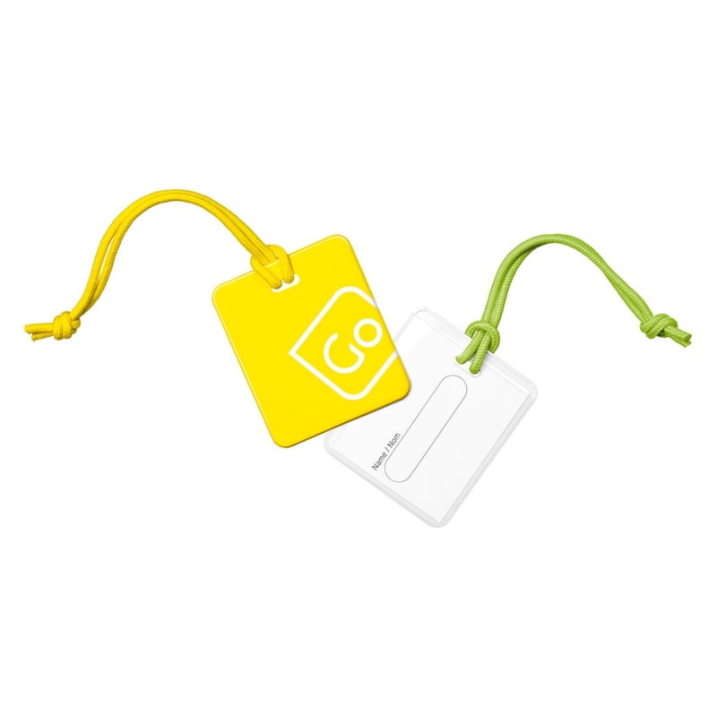 Go Travel Luggage Tags Twin | 1015599 | Outdoor Warehouse Kiosk