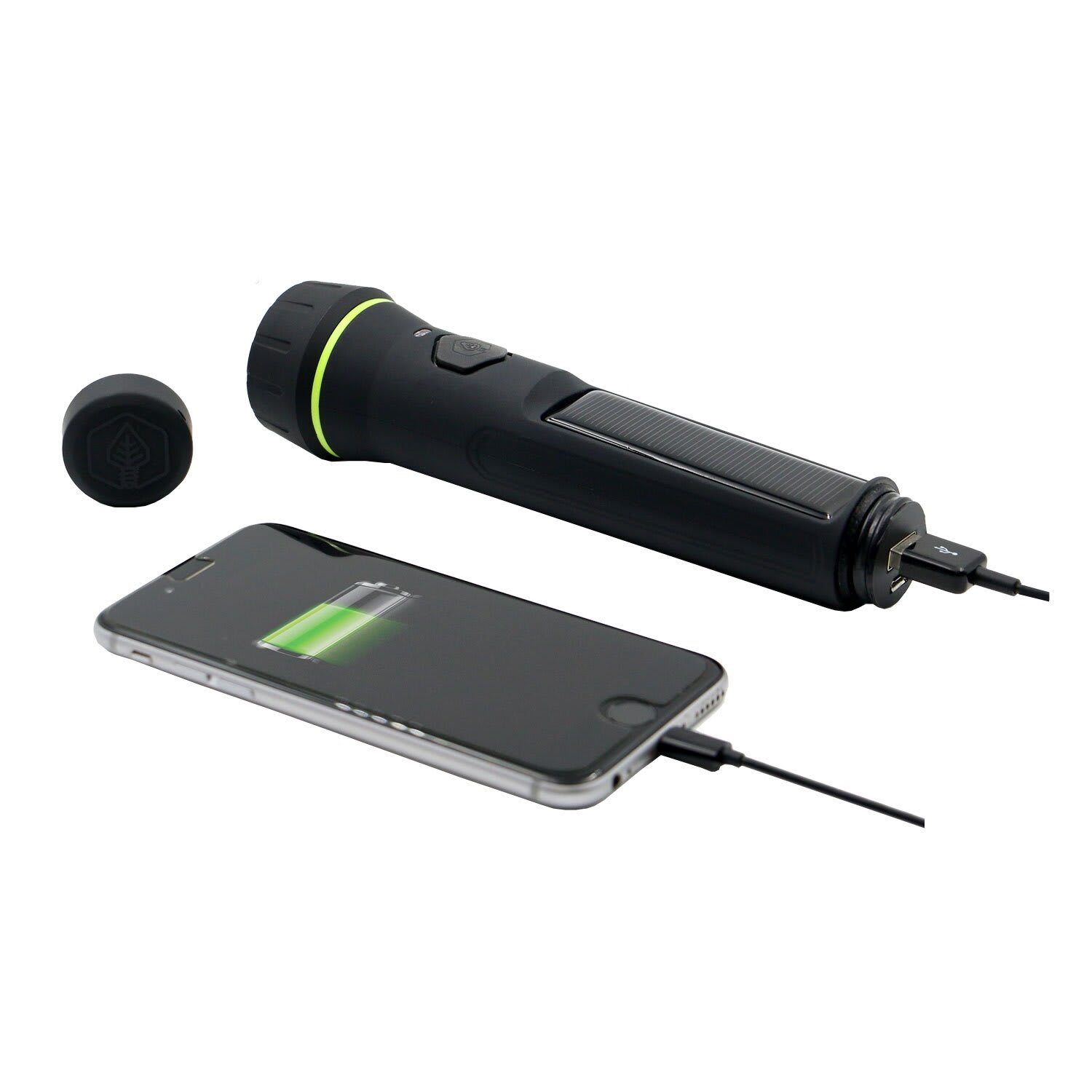 Hybrid Light Journey 150 LED Hybrid Solar Flashlight and Charger ...