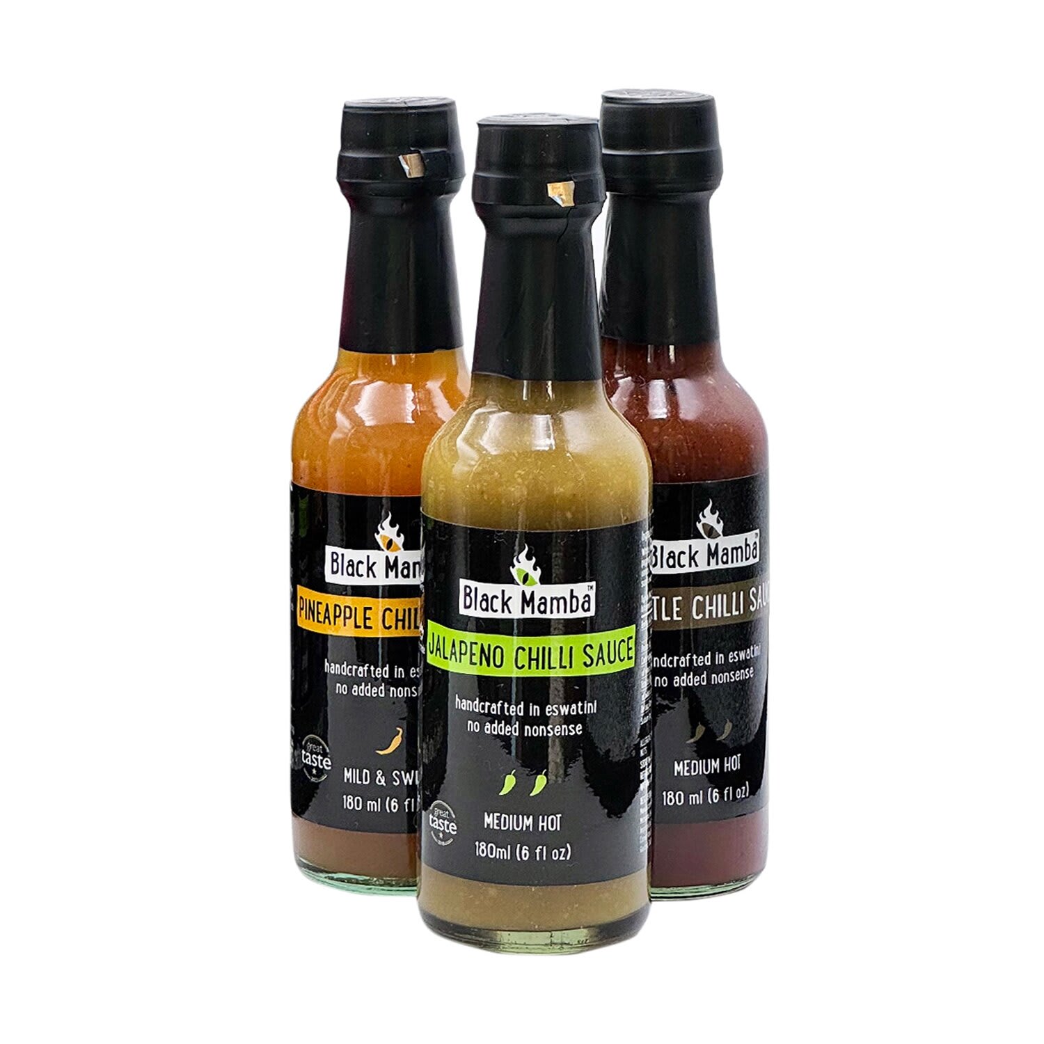 Black Mamba Africa's Chilli Venom Gift Pack 3 x 180ml - Mild | 1016450 ...
