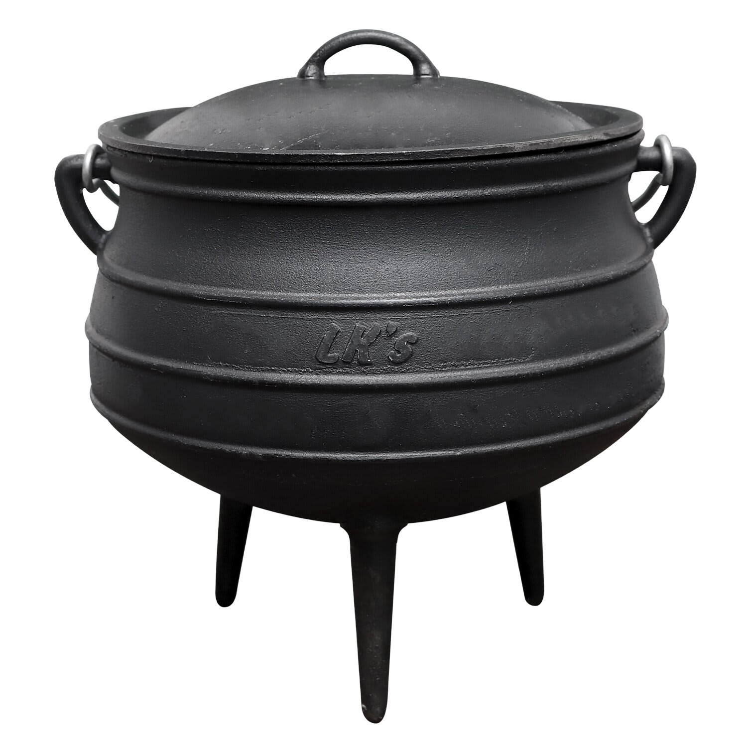 LK's Cast Iron 3 Leg Pot - No.3 | 1018032 | Outdoor Warehouse