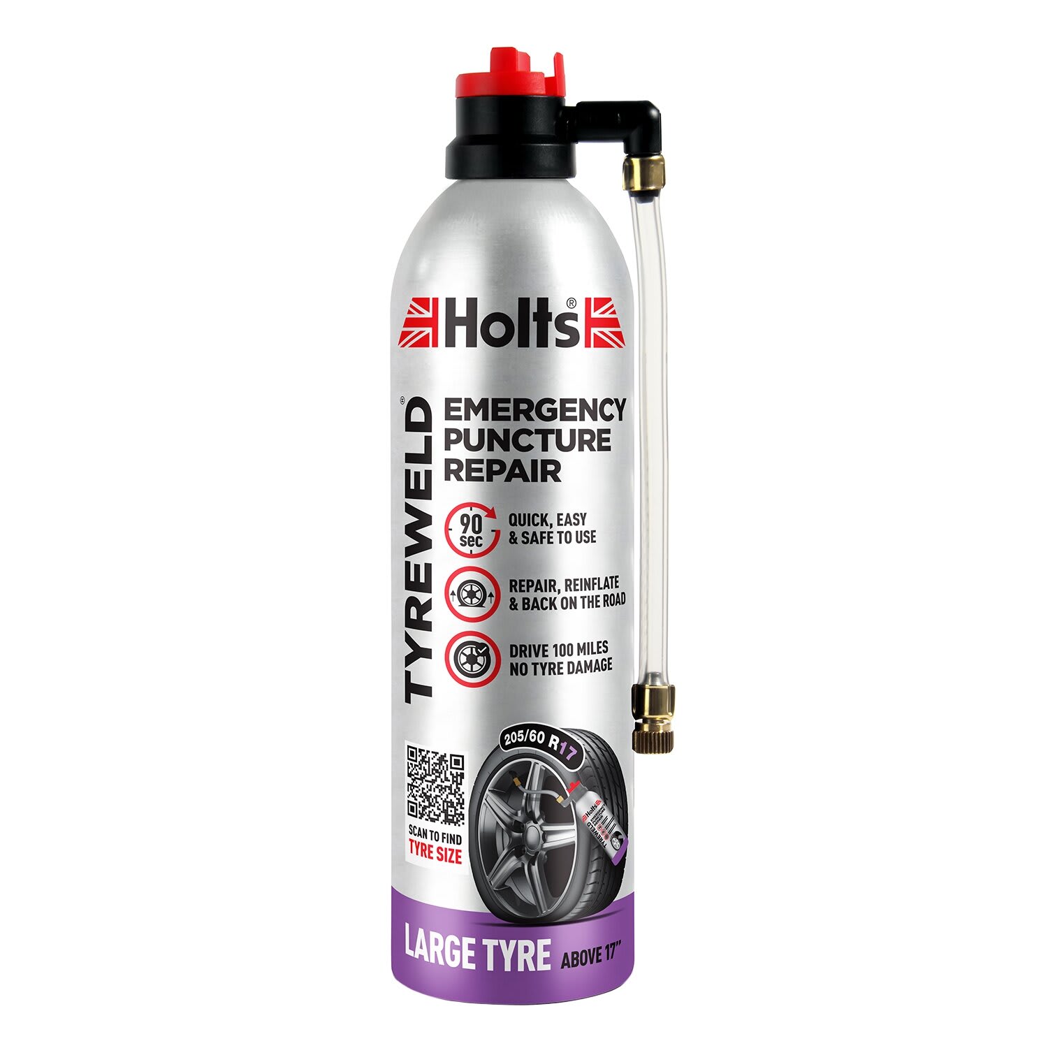 Holts Tyreweld Emergency Puncture Repair 500 ml | VVVA623 | Outdoor Warehouse