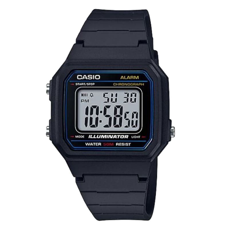 Casio Digital Square Case Black | 1015939 | Outdoor Warehouse Kiosk