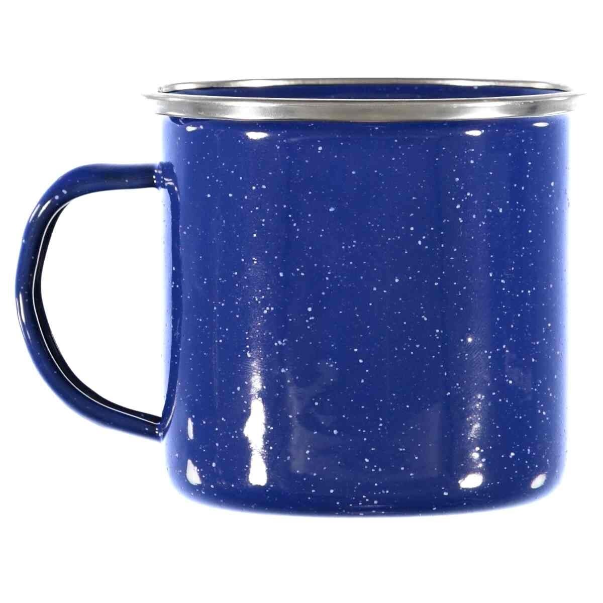 Natural Instincts Blue Enamel Mug | 1003657 | Outdoor Warehouse Kiosk