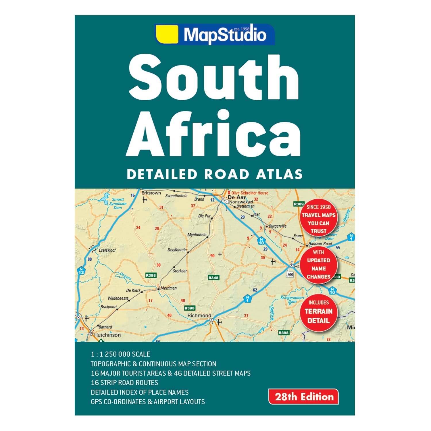 Map Of South Africa Roads