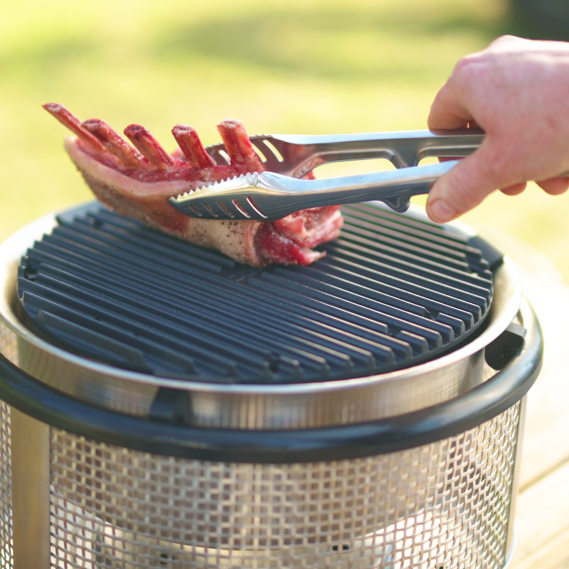 Crusted Lamb Rack with Mustard Braai Recipe | Outdoor Warehouse