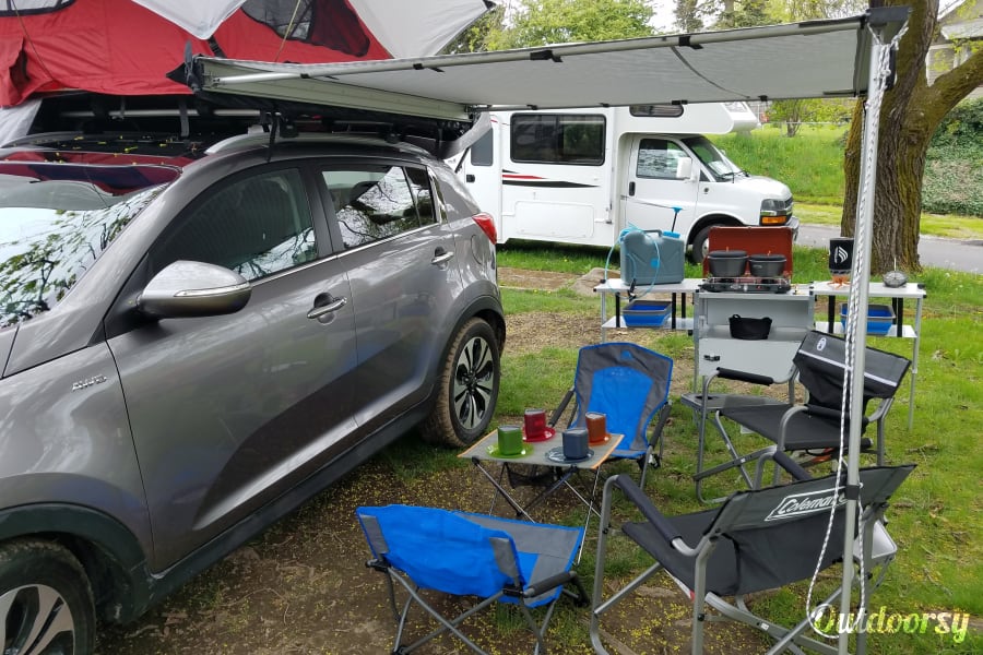 2011 Kia Sportage SX Motor Home Camper Van Rental in Tacoma, WA | Outdoorsy
