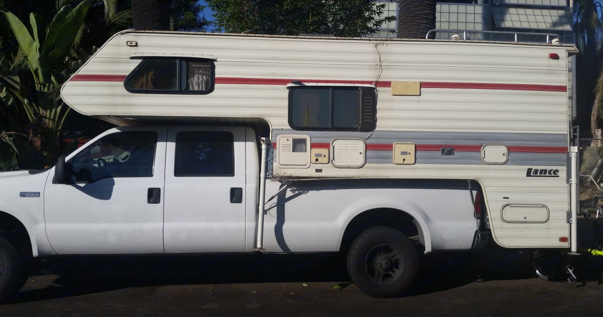 1989 Lance Truck Camper Truck Camper Rental In Los Angeles Ca Outdoorsy