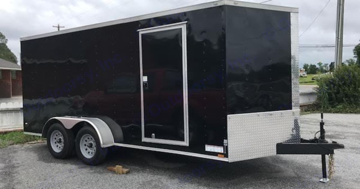 2019 Triple R 7' Wide X 16' long by 7' high Cargo Trailer Motor Home ...