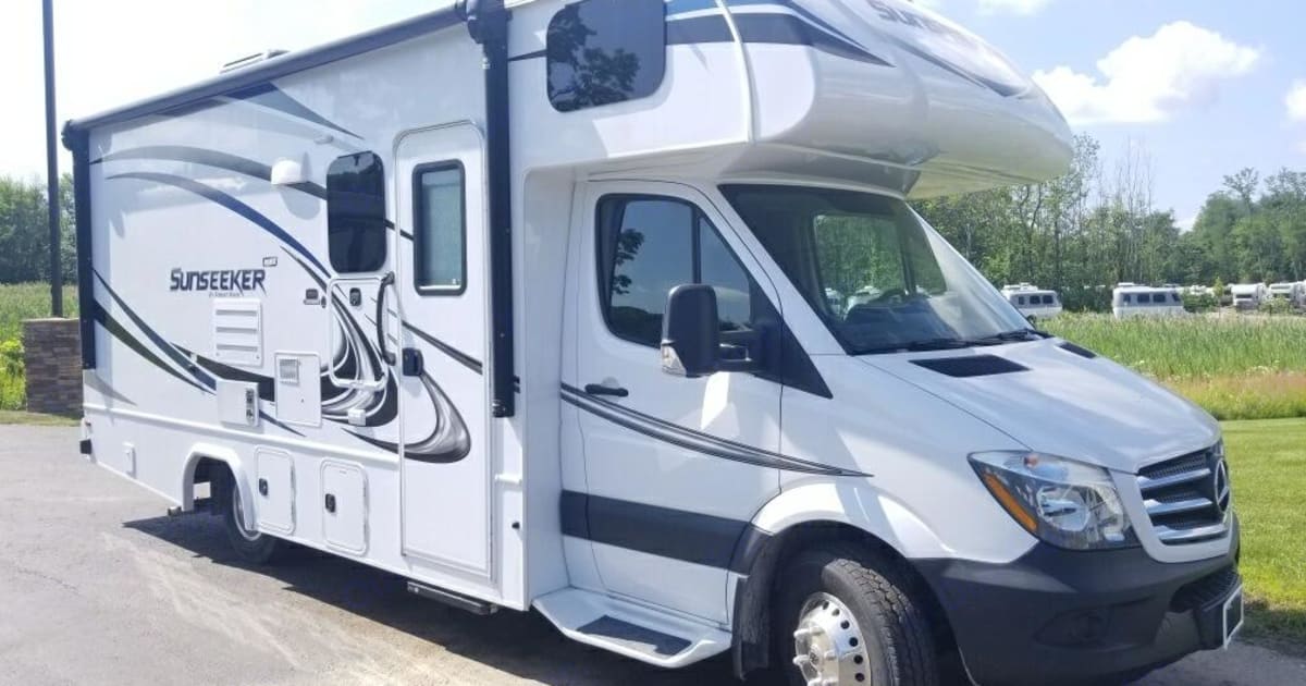 2019 Forest River Mercedes Sunseeker msb Class C Rental in Plattsburgh ...