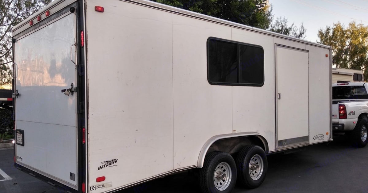 2006 Carson Trailer Racer Toy hauler Rental in Corona, CA | Outdoorsy